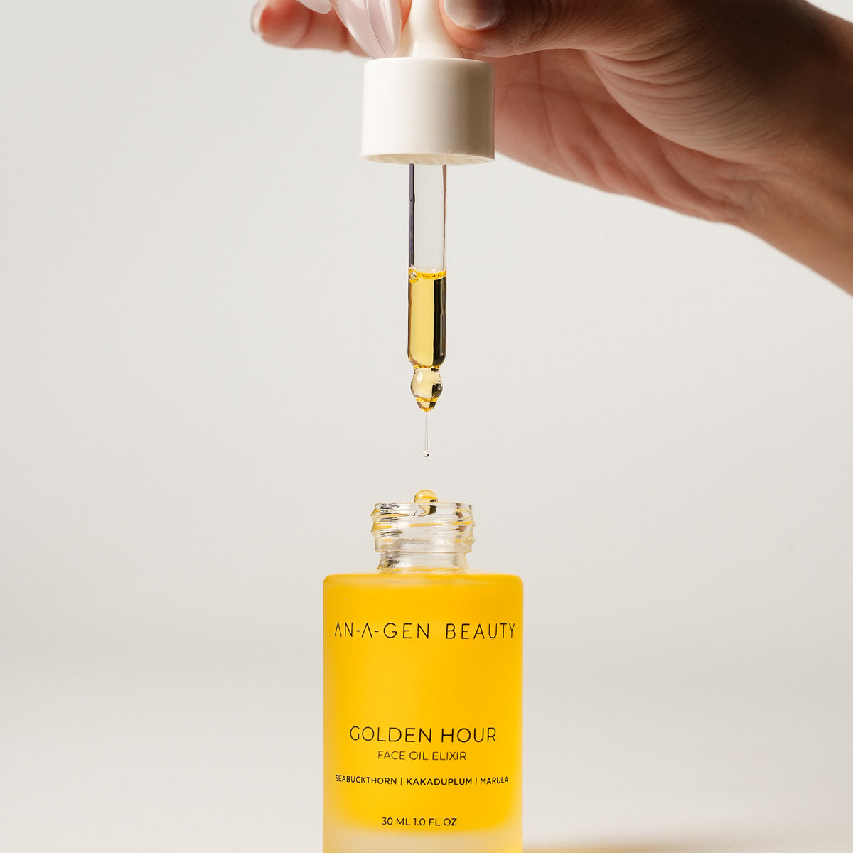 Golden Hour Elixir Plant Based Face Oil – Anagen Beauty